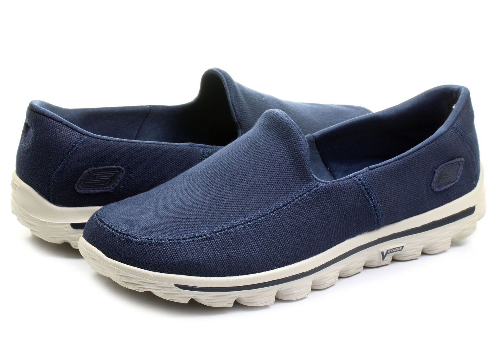 Skechers Slip-on - Maine - 53591-nvy - Office Shoes Romania