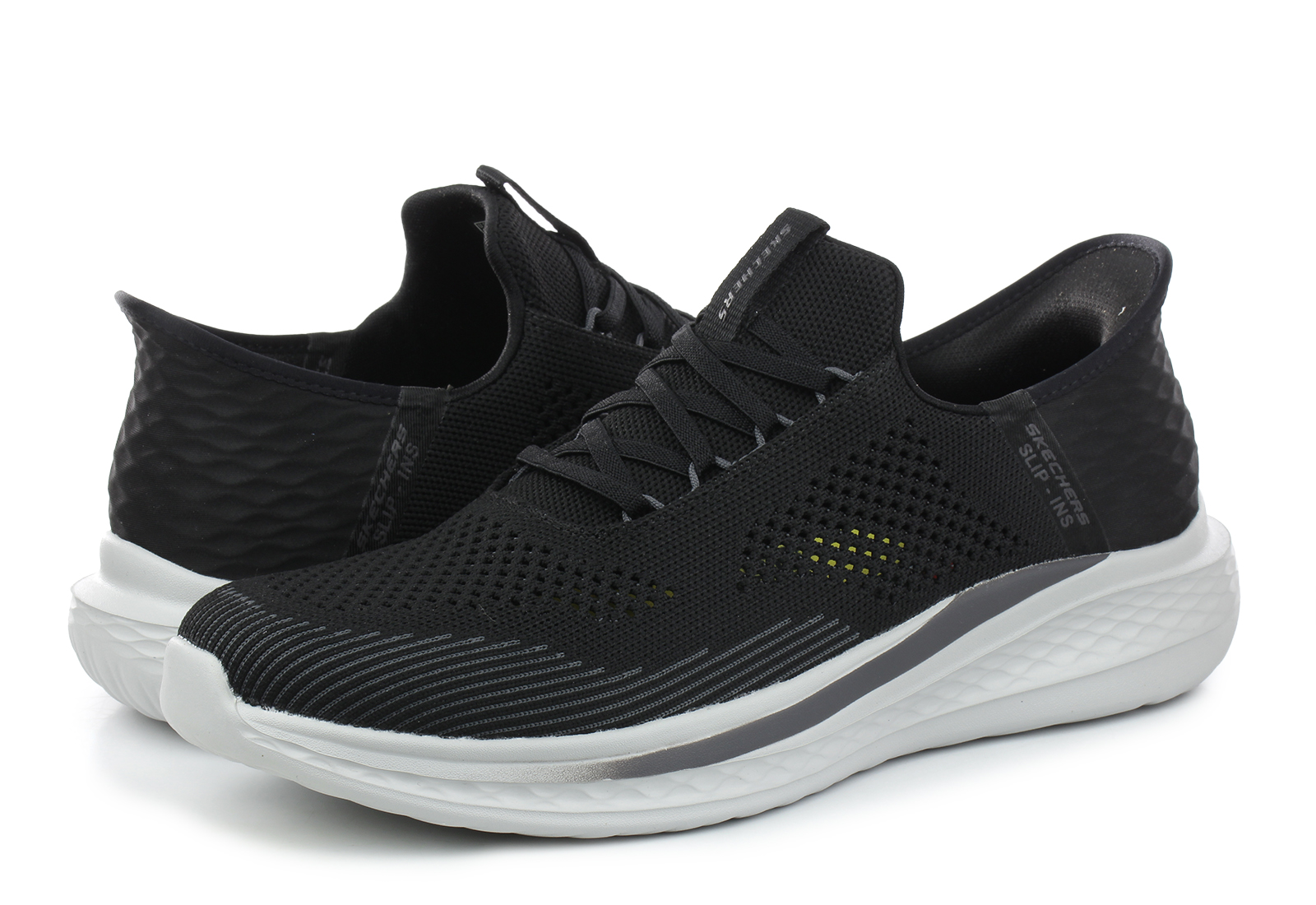 Skechers Slip-on - Slade - Quinto - 210810-BLK - Office Shoes Romania